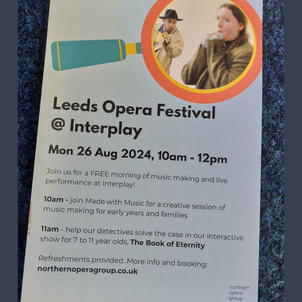 What’s On – National Sensory Theatre – Interplay Theatre